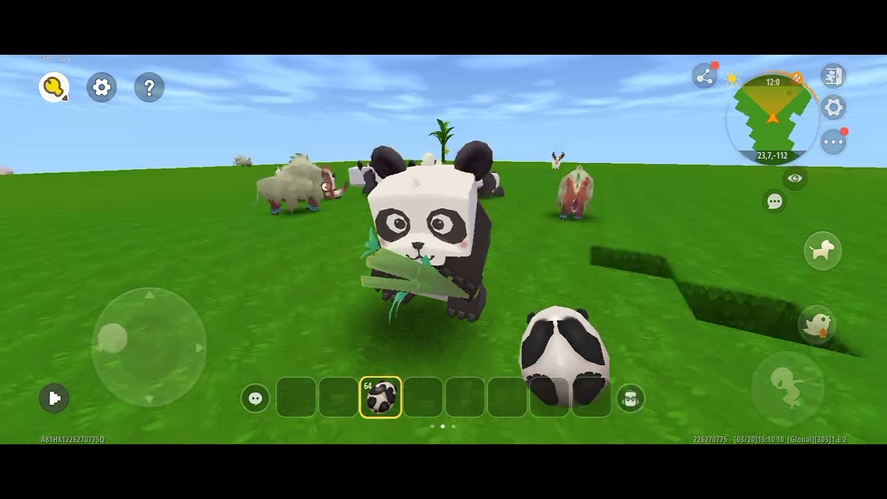 Kalian tau gak hewan yang satu ini 🐼 ada di China 🇨🇳 Mini World Creata ...
