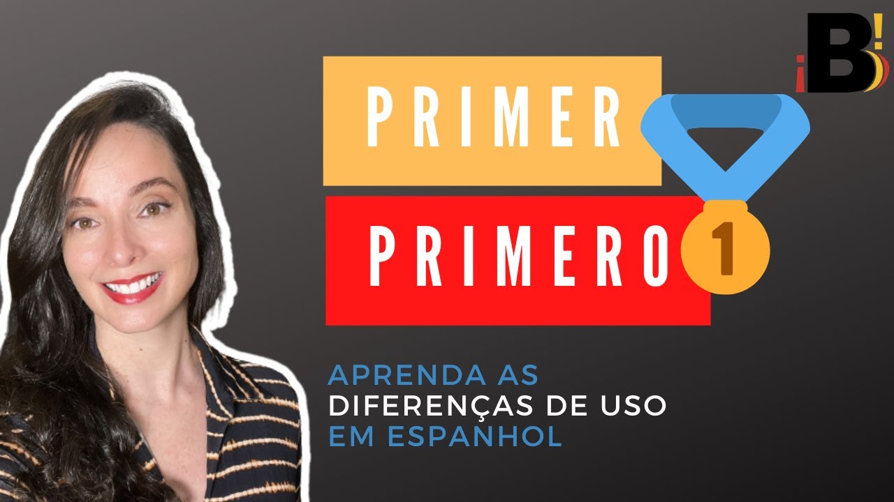 É "PRIMER" ou "PRIMERO" em espanhol? Depende... - YouTube