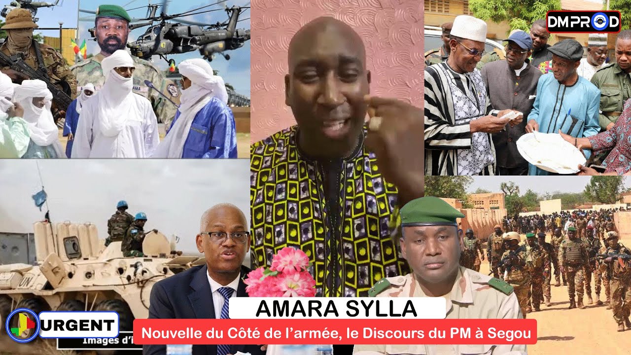 AMARA SYLLA Très très bonne nouvelle du Côté de l’armée, le Discours du ...