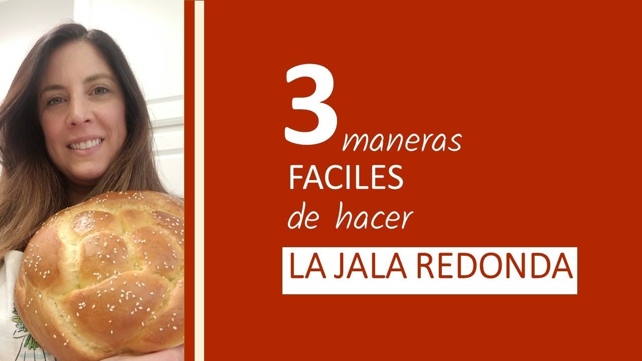 Jala Redonda - 3 maneras super faciles de hacer Jala Redonda - YouTube