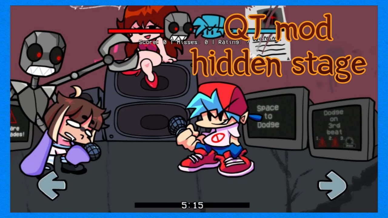 [FNF] QT MOD V2 FREEPLAY VERY HARD CLEAR - Termination, Cessation - YouTube