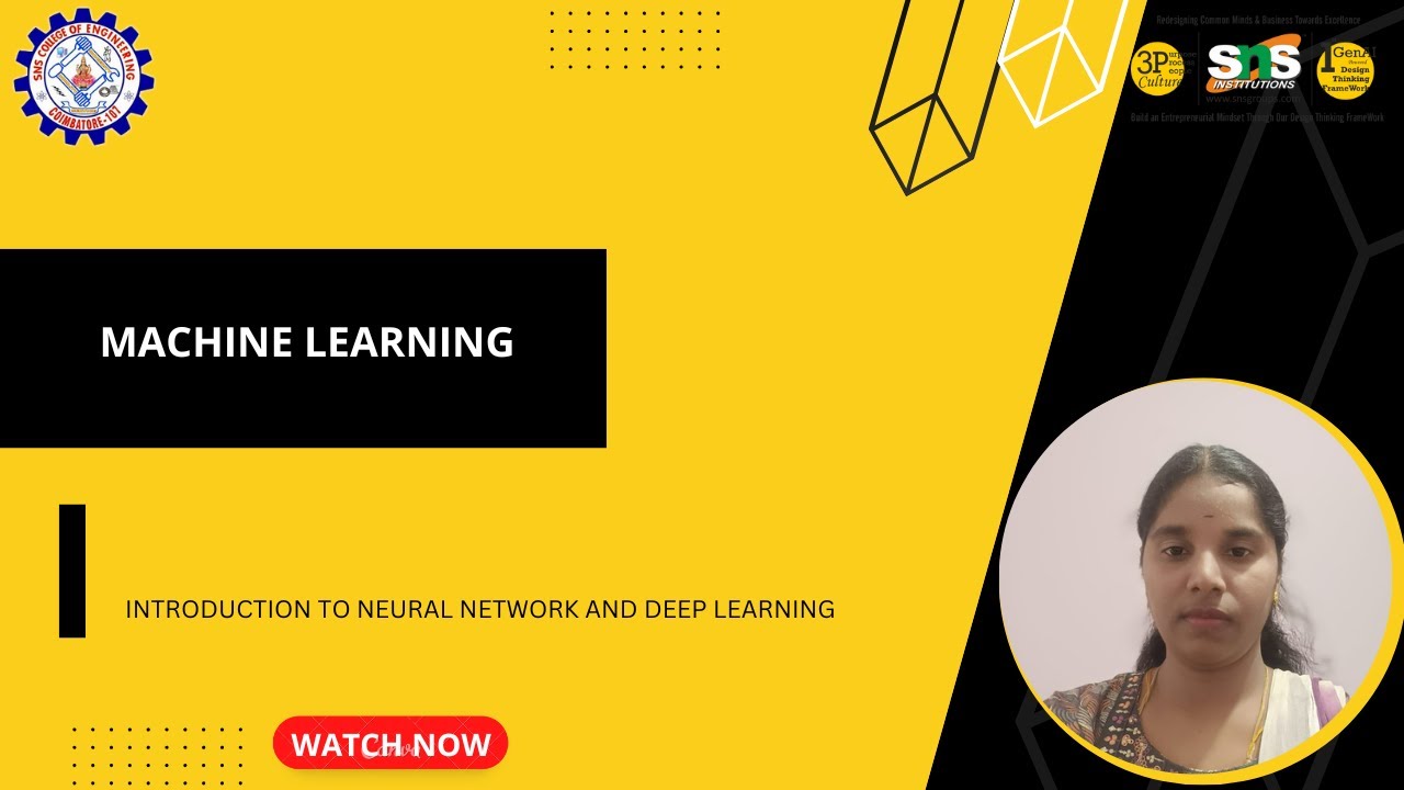 Introduction to Neural Networks and deep Learning|Machine Learning|SNS ...
