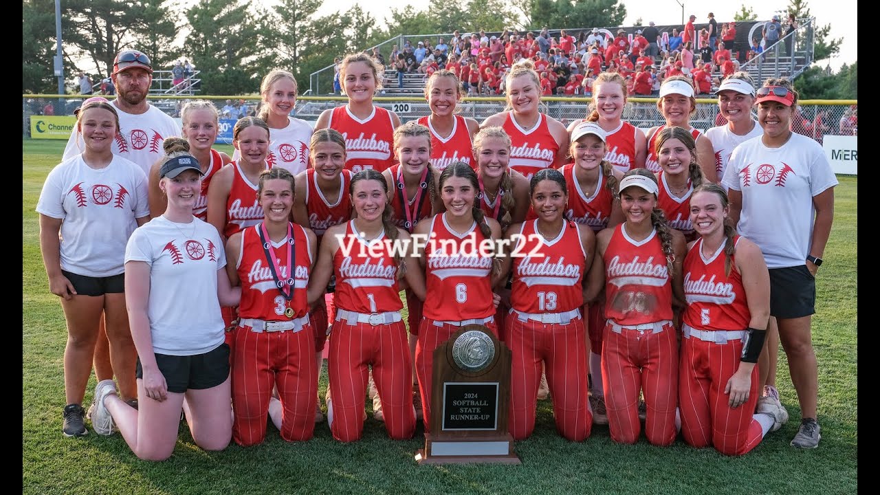 Audubon Class 2A Softball State Championship Game Vs Van Meter - YouTube