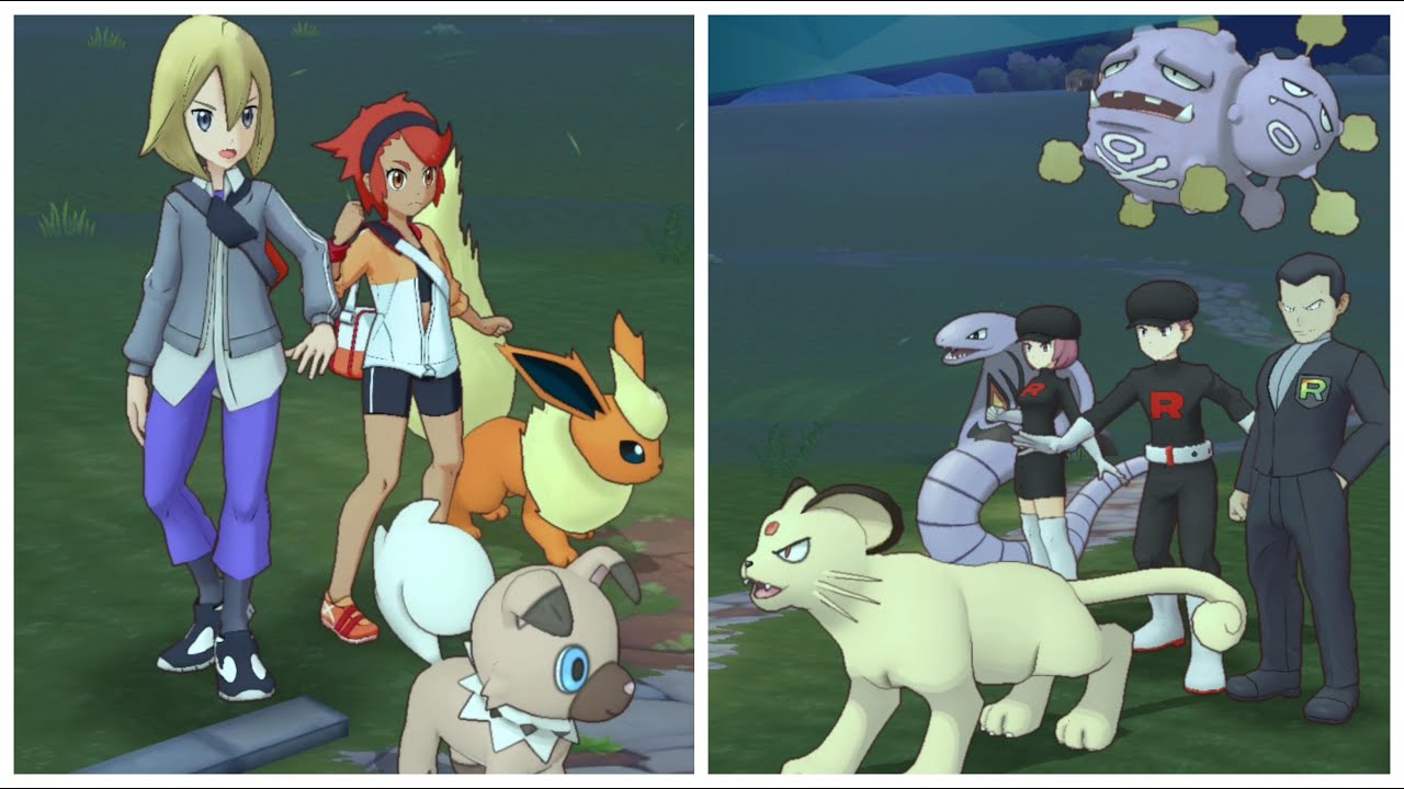 Pokemon Masters EX: Paulo & Tina Encounter Team Rocket Boss Giovanni ...