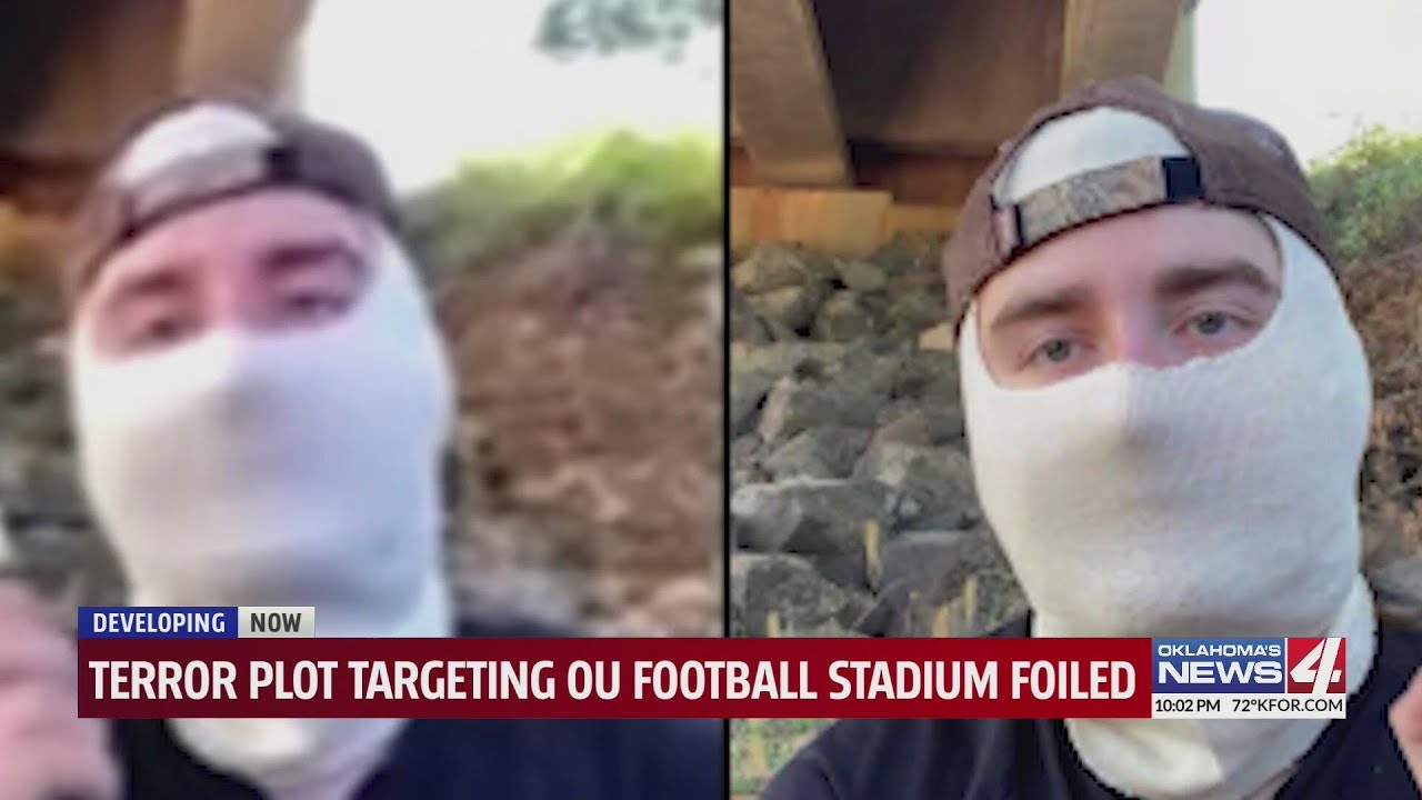 Terror plot targeting OU football stadium foiled - YouTube