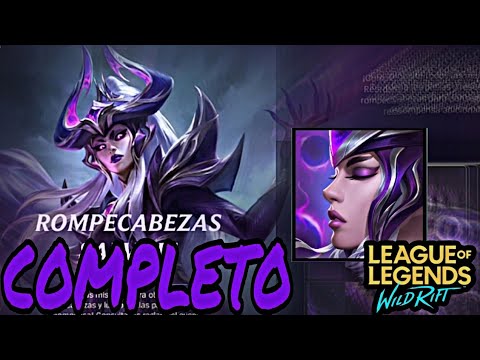 ROMPECABEZAS SALVAJE | Syndra Evento de Wild Rift - YouTube