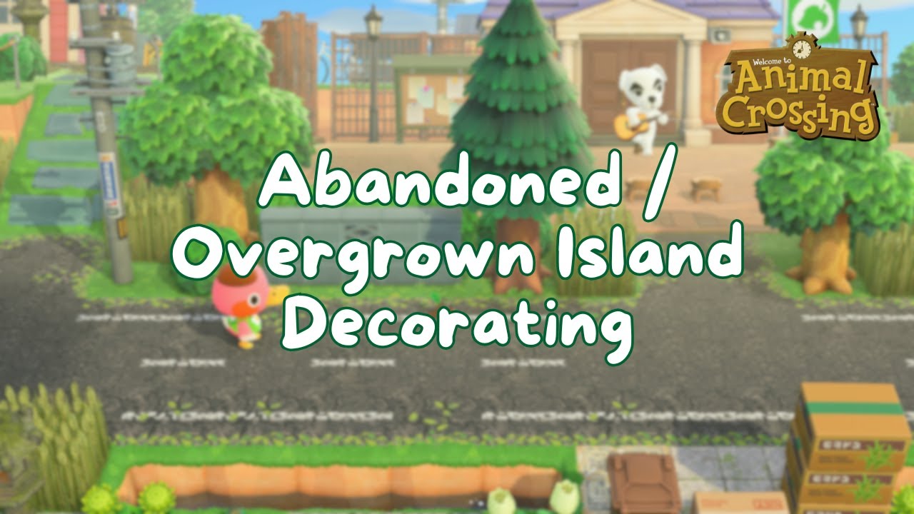 🌳 Overgrown/Abandoned ACNH Island - Pt. 1 - YouTube
