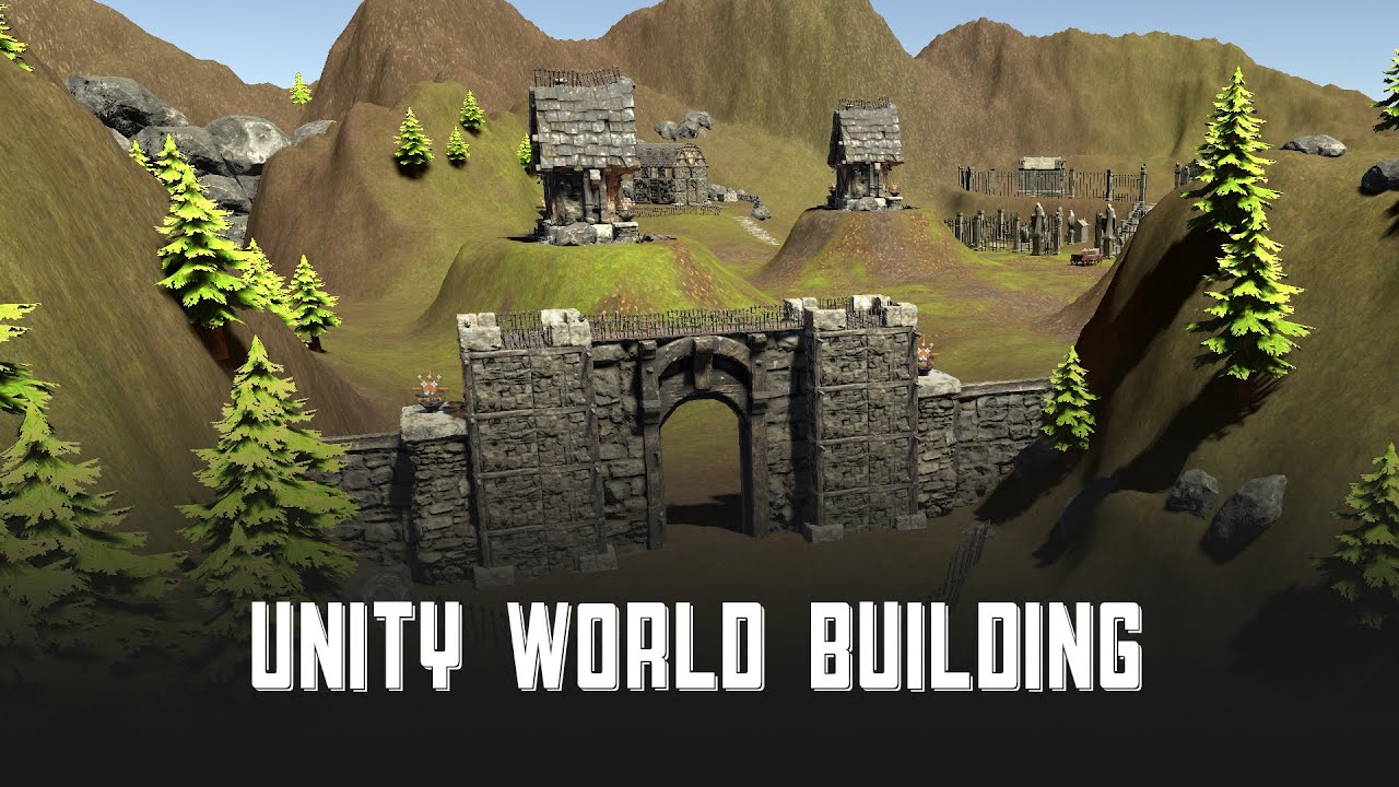 Unity, World Building, Art Test! [Part 05] - YouTube