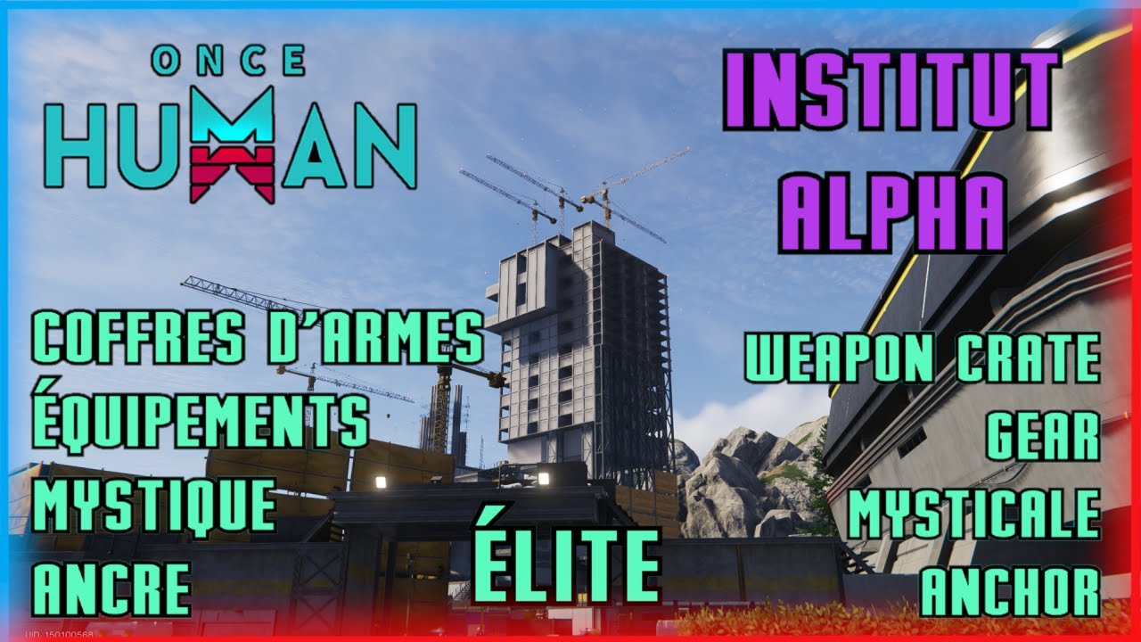 100% Exploration INSTITUT ALPHA / ALPHA INSTITUTE - Coffres / Crates ...