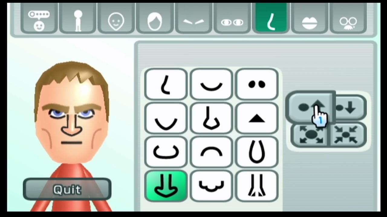 How to make Bob custom CPU Mii - YouTube