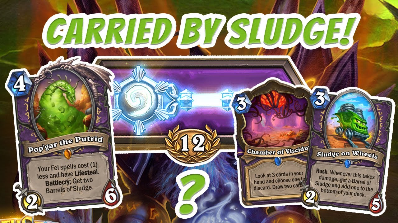 Sludge Warlock in Arena Featuring Pop'gar the Putrid! - Hearthstone ...