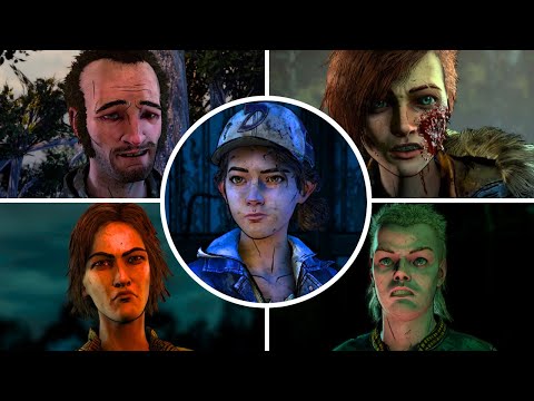 The Walking Dead: The Final Season - All Villain Fights & Deaths (PC, Playstation, Xbox, Mobile)