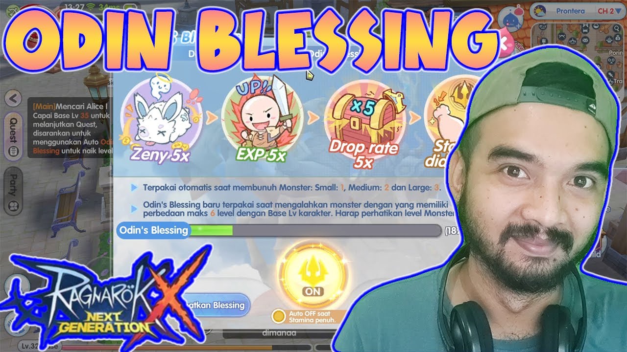 PENJELASAN ODIN BLESSING RAGNAROK X NEXT GENERATION - YouTube