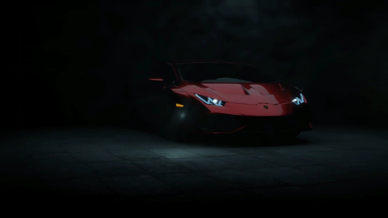 Lamborghini Car Animation In Blendereevee Youtube