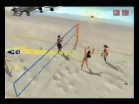 Summer Heat Beach VolleyBall ps2 gameplay by Loayfakhreldin - YouTube