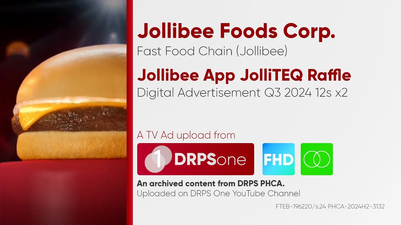 Jollibee App JolliTEQ Raffle Promo Digital Ad Q3 2024 12s x2 ...