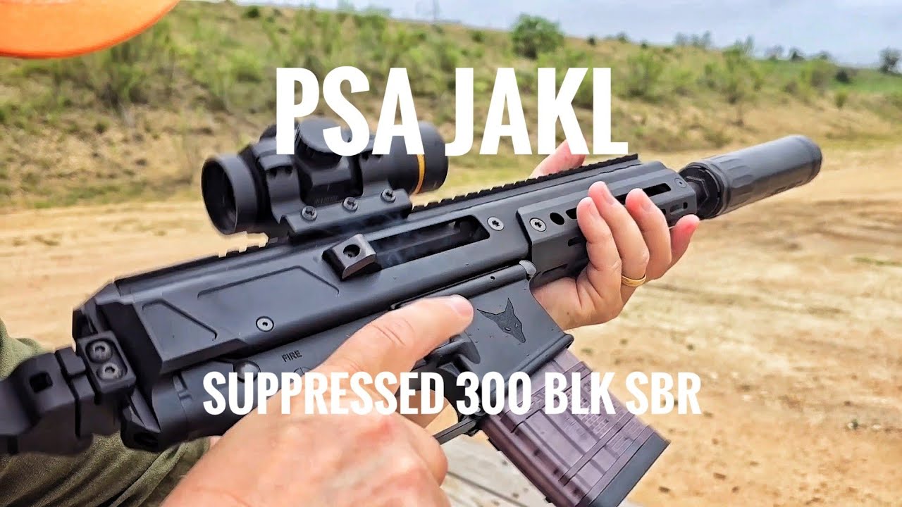 PSA JAKL Gas Piston 300 BLK AR-15 Palmetto State Armory - YouTube