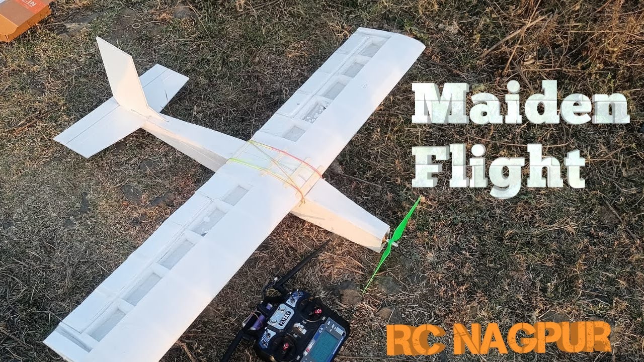 Rc Trainer Plane Build / 4 feet wing / D I Y RC trainer Aeroplane / 1KG ...