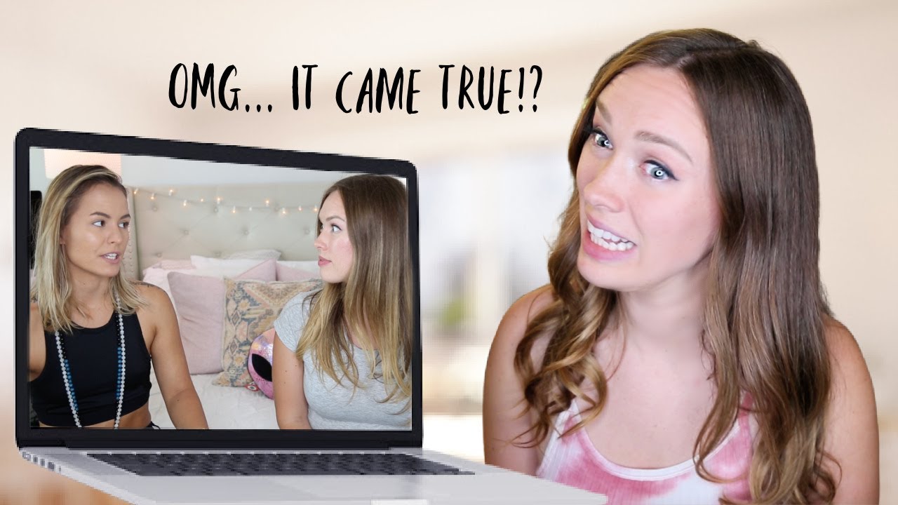 REACTING TO MY PSYCHIC READING 7 months later! | Elizabeth April gave ...