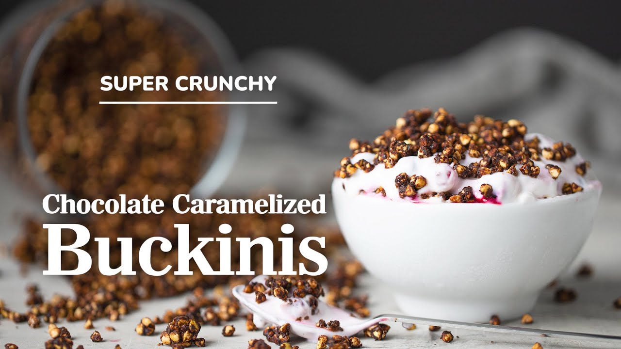 Activated Chocolate Caramelized Buckinis | Super Crunchy Healthy ...