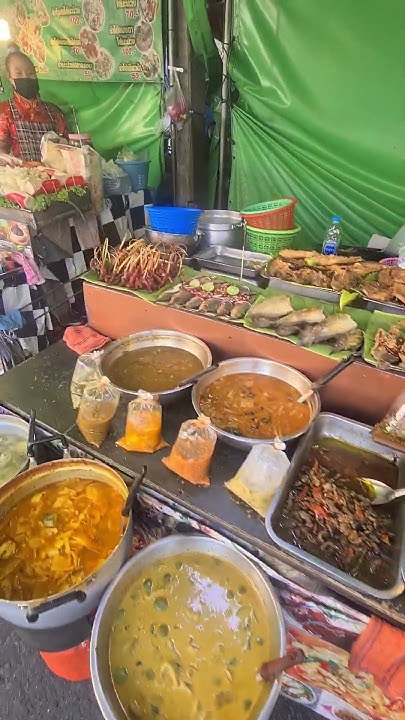 food market On Nut near Big C Part 1 - YouTube