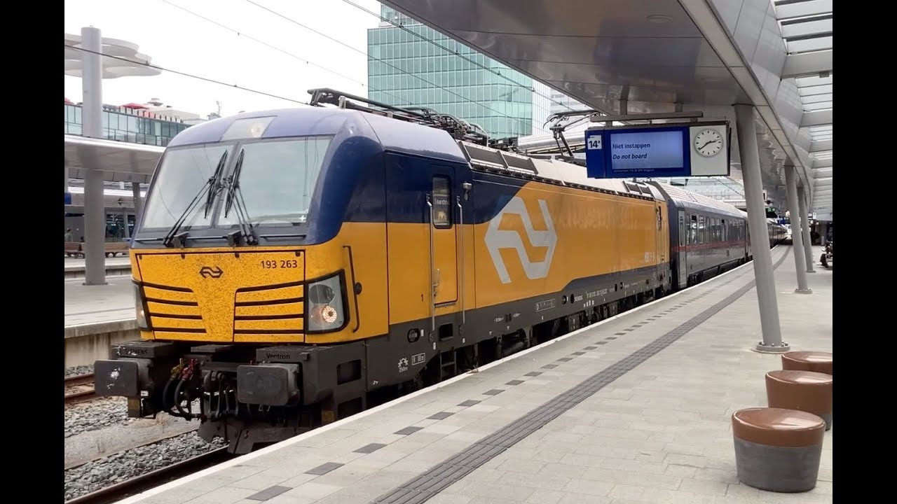 ÖBB Nightjet 420 Innsbruck – Amsterdam und ICE 122 Frankfurt ...