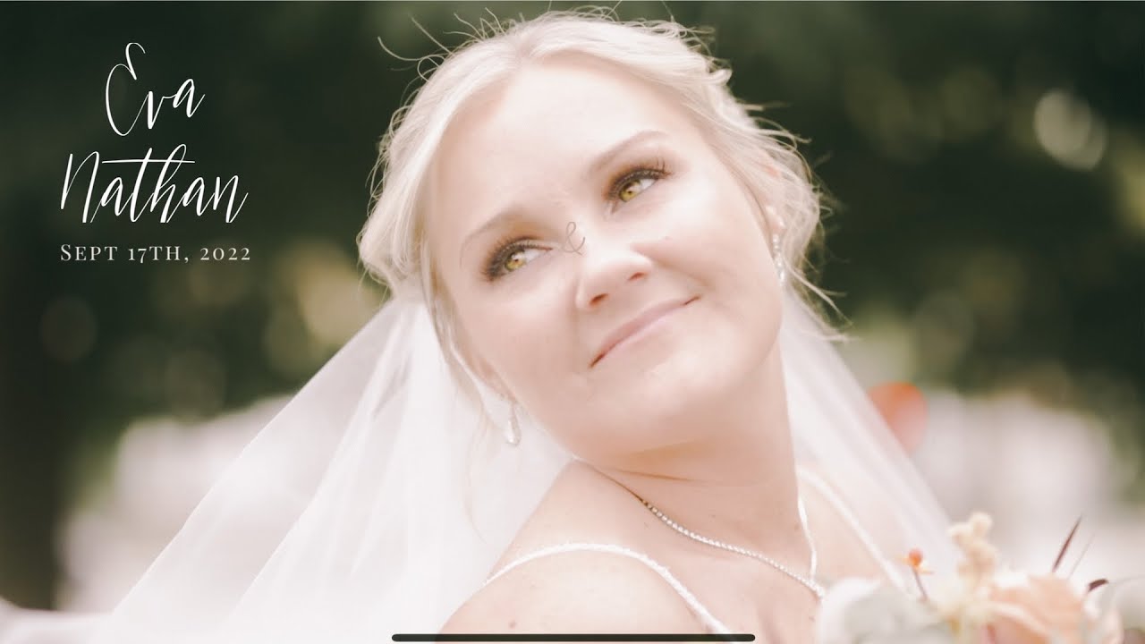 Eva & Nathan Bahr Wedding | Ashley Cooke & Brett Young - Never Til Now ...