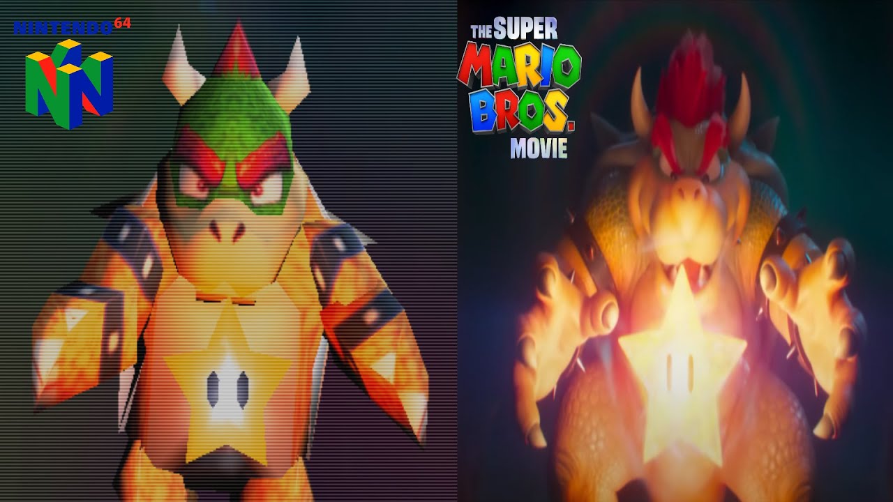 The Super Mario Bros. Movie | Nintendo 64 vs Movie Comparison - YouTube