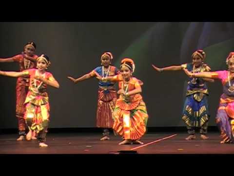 Saesha's Alarippu Dance Recital 3 Apr 2016 San Francisco Bay Area - YouTube