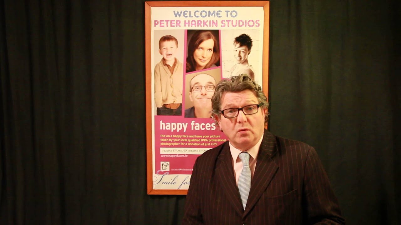 Happy Faces Day at Peter Harkin Photography Studios Galway - YouTube
