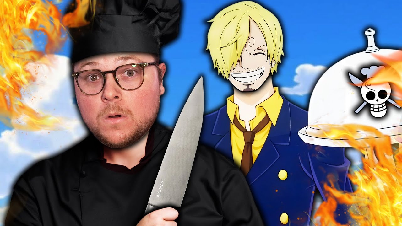We cooked ONE PIECE recipes LIVE on STREAM - YouTube