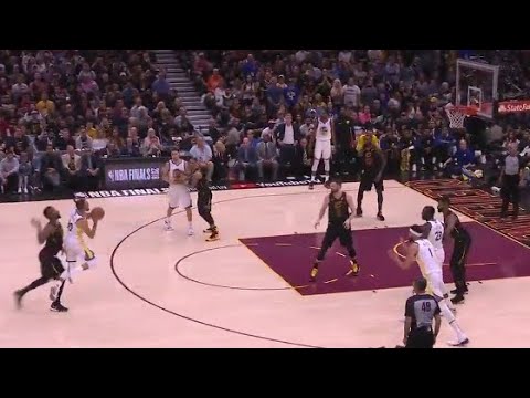 Steph Curry INSANE Three Point Shot! Game 4 Warriors vs Cavaliers 2018 ...