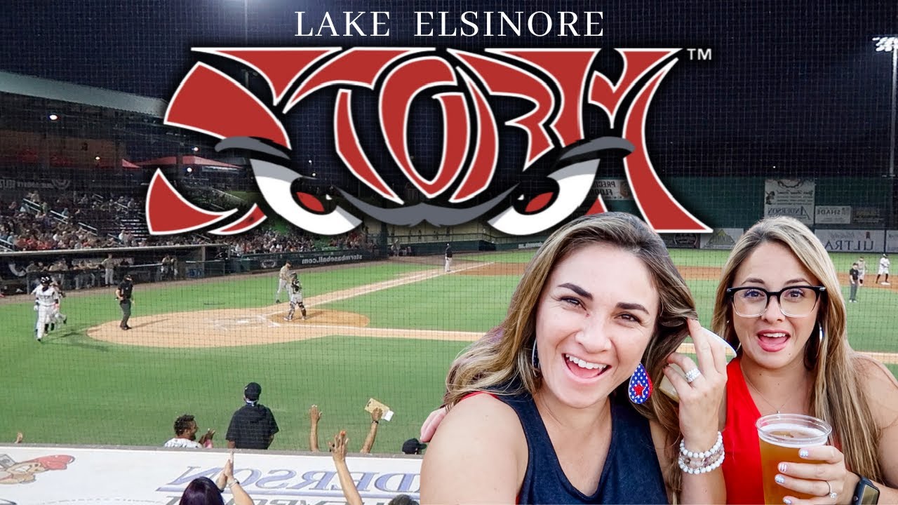 ⚾️ Lake Elsinore STORM Baseball Game • Crazy Mascots • Huge Pretzel ...