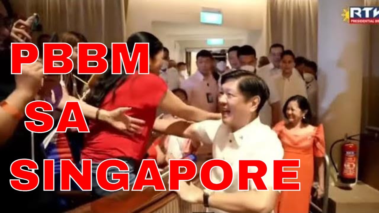 LIVE:PBBM IN SINGAPORE, MEETING WITH FILIPINO COMMUNITY - YouTube
