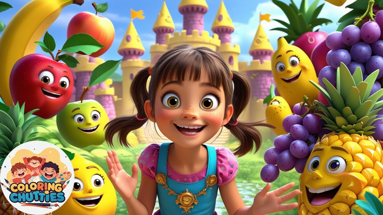 🍍🍓Lily's Magical Fruit Adventure 🍎🍋 | Fun Talking Fruit Story for Kids ...