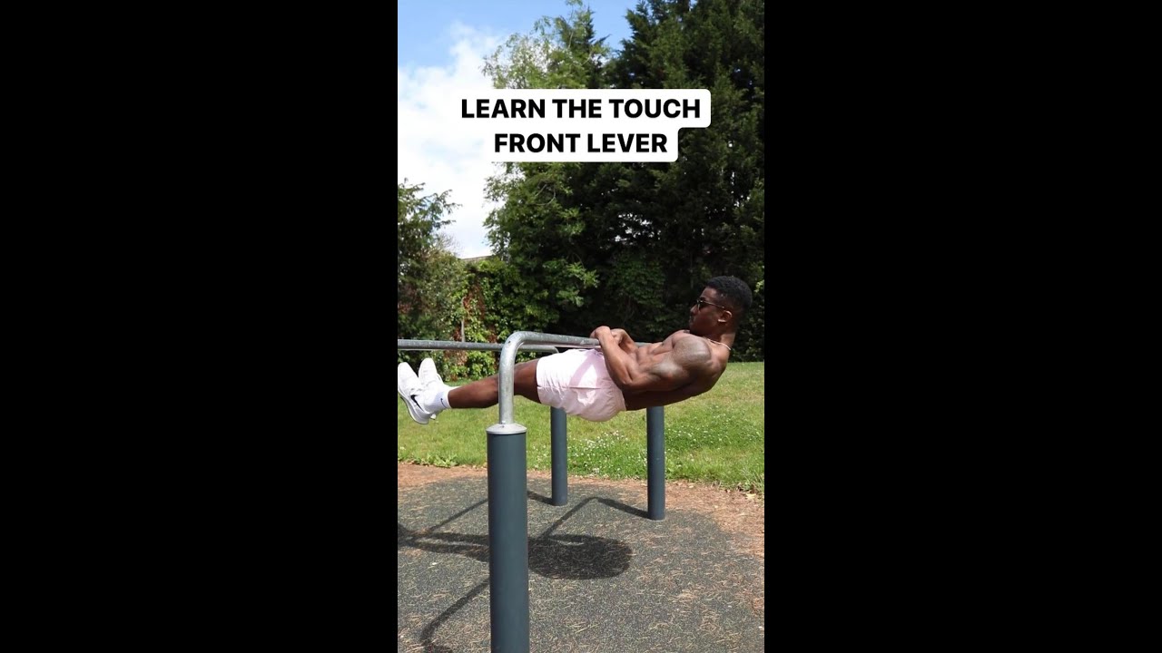 Touch Front Lever Progression (0-100%) - YouTube