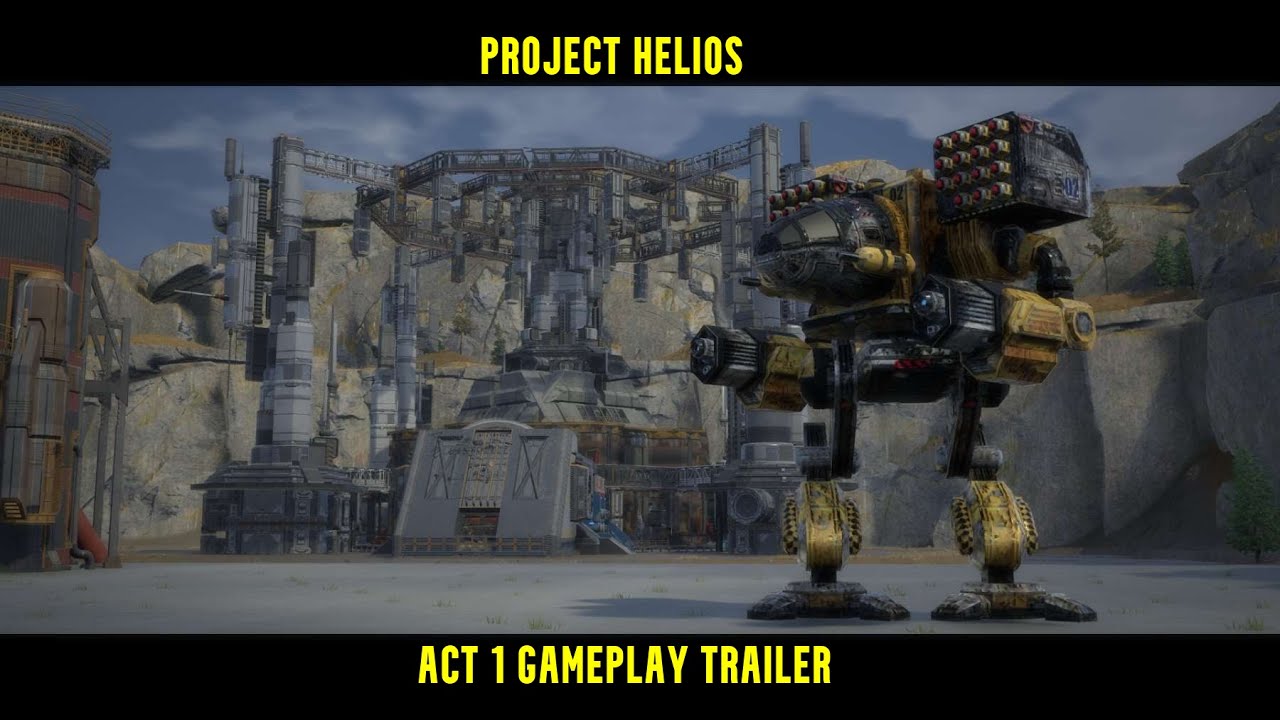 Mechwarrior 5: Project Helios -ACT 1 trailer - YouTube