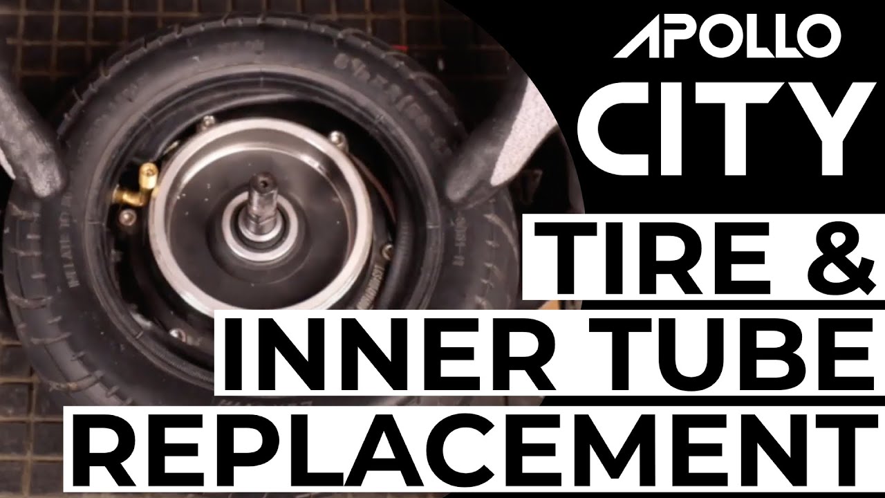 How To: Apollo City Inner Tube and Tire Replacement - YouTube