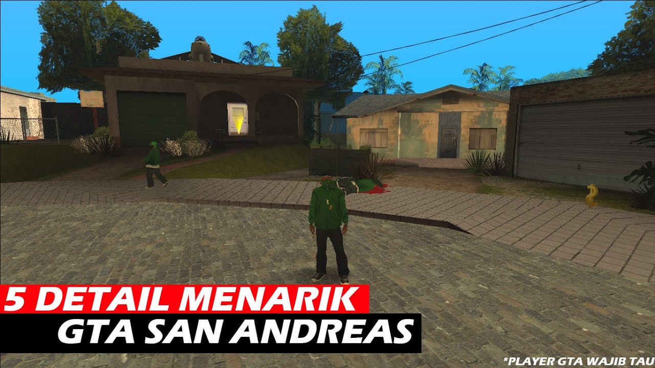 DETAIL YANG BIKIN GTA SA JADI NYATA | GTA SAN ANDREAS - YouTube
