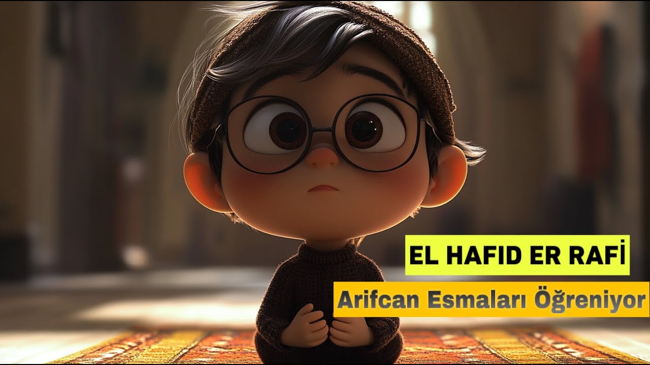 Arifcan Esmaları Öğreniyor - EL HAFID ER RAFİ - YouTube