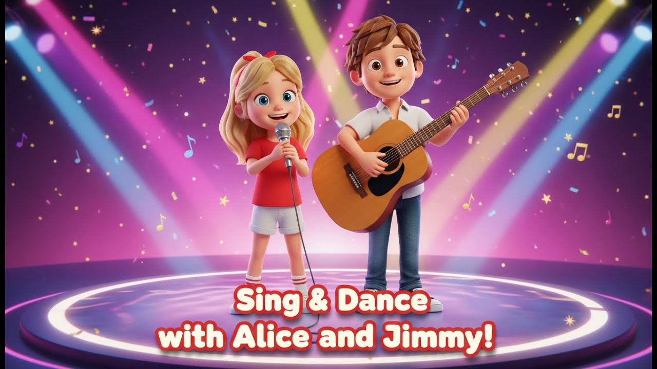 Sing & Dance with Alice and Jimmy! | Fun Kids Music Video for Learning ...