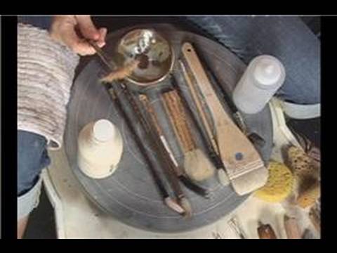 Pottery Glazing Tools : Pottery Glazing Tools: Brushes - YouTube