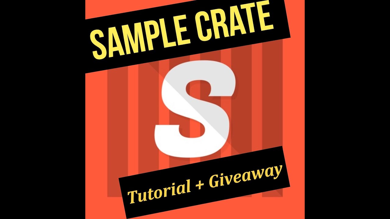 Giveaway + Tutorial | Sample Crate - Simple fast sample manager for iOS ...