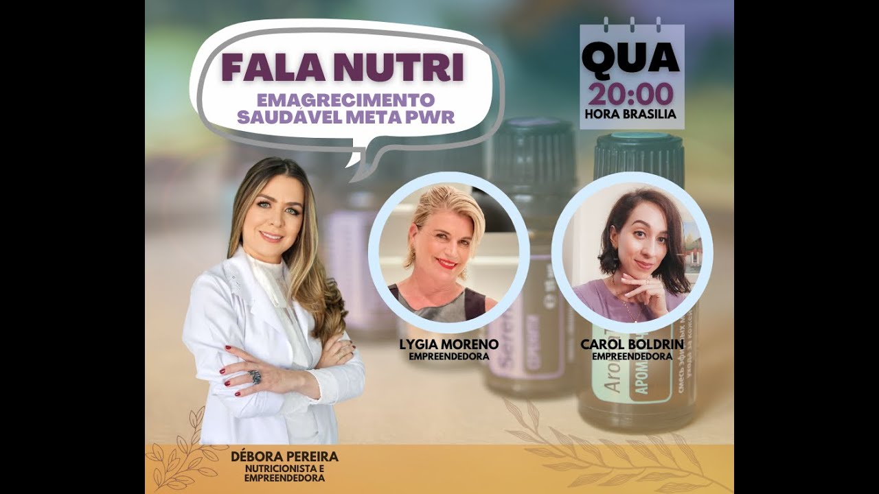 Fala Nutri com Débora Pereira - Linha MetaPWR - YouTube