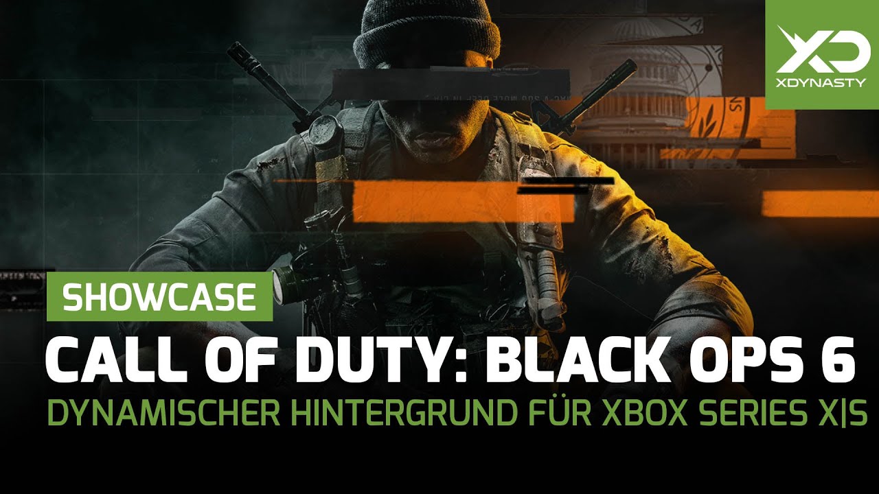 Xbox Series X/S | Dynamischer Call of Duty: Black Ops 6 Hintergrund ...