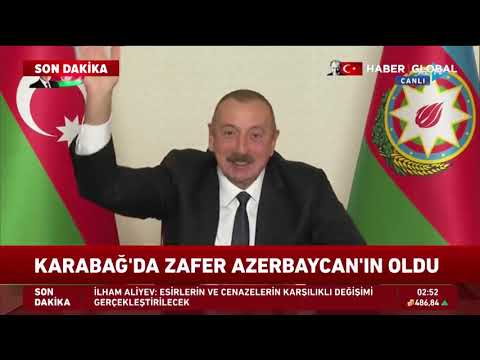 Ilham Eliyev-Noldu bes paşinyan.Cebrayıla yol çəkirdinş
