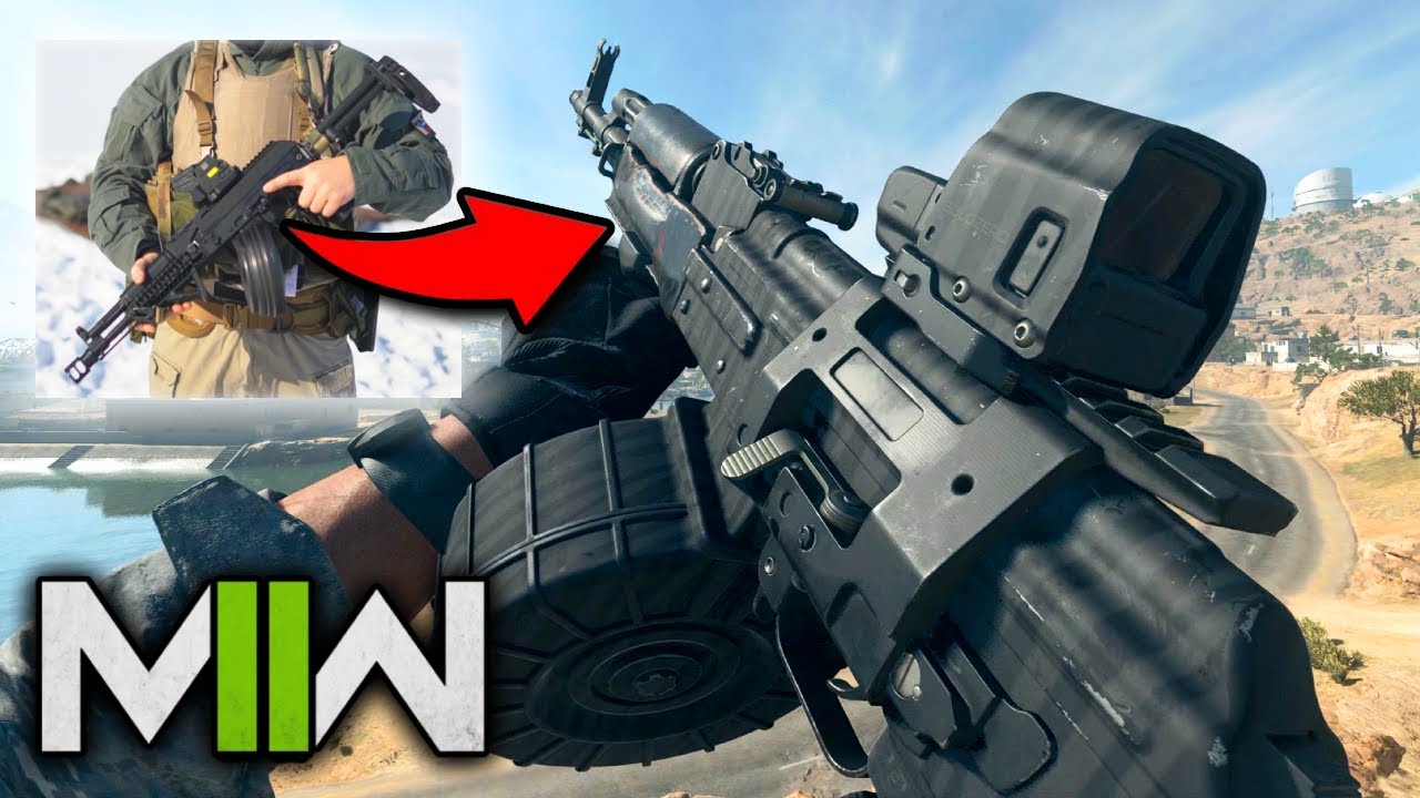 "Russian CIA" SVR Zaslon Tacticool AK in Modern Warfare II Gameplay ...