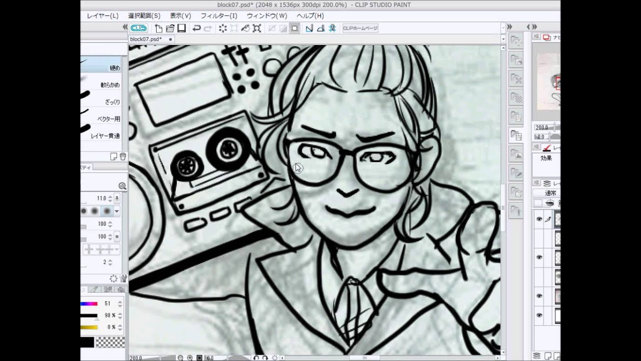 Speed Drawing:Block.B Fanart Part.1 - YouTube