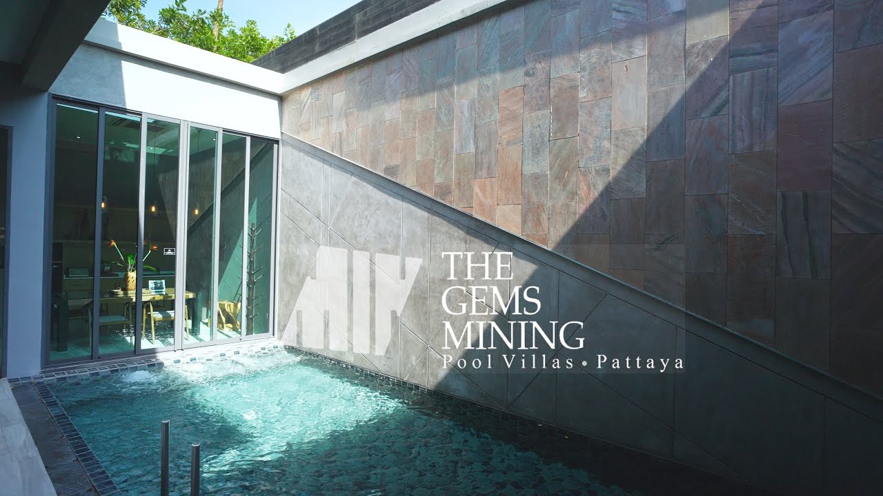 🇹🇭 [파타야 신상 풀빌라 리조트] The Gems Mining Pool Villas Pattaya - YouTube