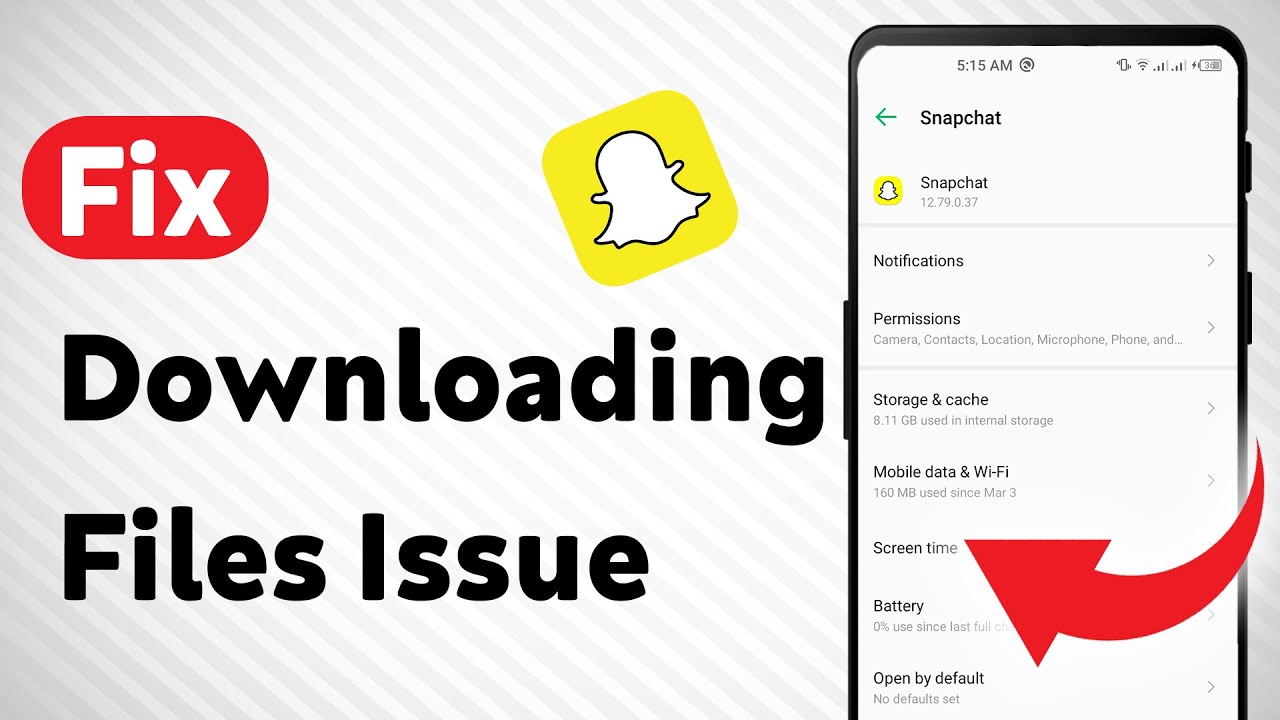 How to Fix Snapchat Not Downloading Files (Updated) - YouTube